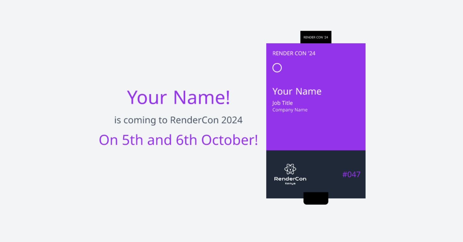 Rendercon 2024